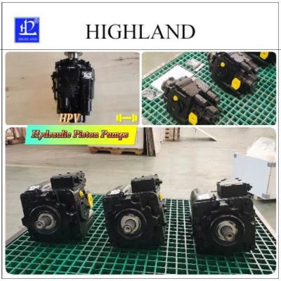 China Cast Iron Hydraulic Piston Pump 42Mpa Black Color Closed Loop Axial Hydraulic System Component for sale