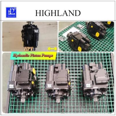 China Closed Loop Axial Hydraulic Piston Pump 35Mpa Rated Pressure HPV110 Cast Iron for sale