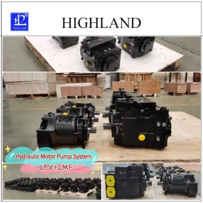 China Harvester Hydraulic Motor Pump System 79KW 97% Efficiency Cast Iron for sale