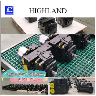 China Harvester Hydraulic Motor Pump System 107KW 42Mpa Cast Iron High Efficiency for sale