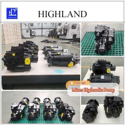 China SPV23 Flange Mount Mixer Hydraulic Piston Pump 42Mpa Peak Pressure Splined Shaft for sale