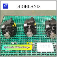 China Hydraulic Piston Pump 42 MPA 110ml/r Cast Iron for Medium Oil for sale