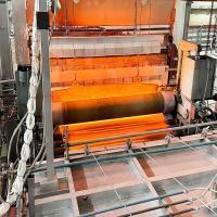 China Automatic Pattern Glass Production Line 125 TPD Capacity 2900mm Width for Decorative Glass Manufacturing for sale