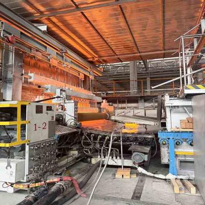 China Flint Decorative Pattern Glass Production Line Automatic Calender - 125 TPD Capacity, 2900mm Max Width, 1.6-6mm Thickness Range for sale