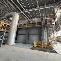China Customized Cross Fired Glass Melting Furnace 250-500 t/d Capacity with Regenerative Heat Recovery System for sale