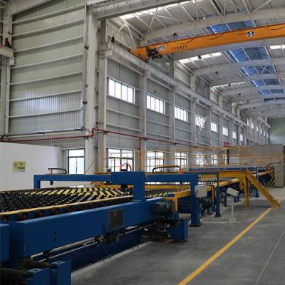 China 180tpd Dolomite Float Glass Production Line Low Power Consumption for sale