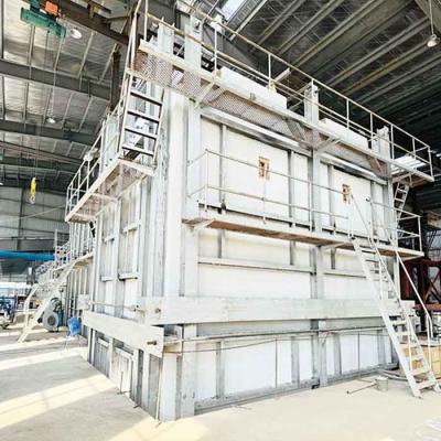 China Natural Gas 60Tpd End Fired Furnace with Refractory Materials - 30-500 T/D Capacity Energy Saving Industrial Glass Melting System for sale