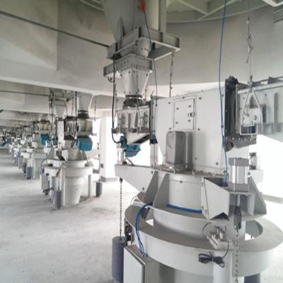 China 100Tpd Glass Batch Plant 380V Mixing System Material Mixer for Container Glass for sale