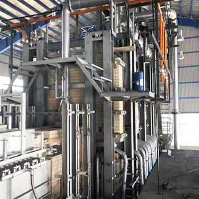 China 10Tpd Natural Gas Regenerative Burner Recuperative Furnace for Glass Manufacturing with Heat Exchanger Technology for sale