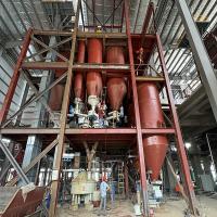 China Fully Automated 80Tpd Glass Batch Plant With Tower Type for Raw Material Mixing for sale