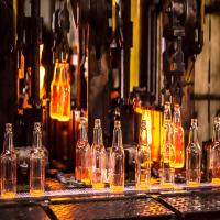 China Customized Wine Container 380V Glass Bottle Manufacturing Machine for sale
