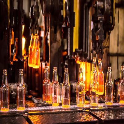 China Customized Wine Container 380V Glass Bottle Manufacturing Machine for sale