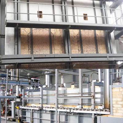 China 20TPD 30TPD 50TPD Glass Melting Furnace - Industrial Production Unit with Multiple Heating Options for sale