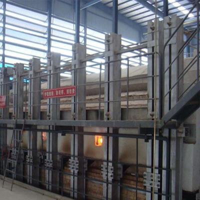 China 380V End Fired Glass Melting Furnace with Regenerator for Waste Gas Recycling 1100°C-1400°C Temperature Range for sale