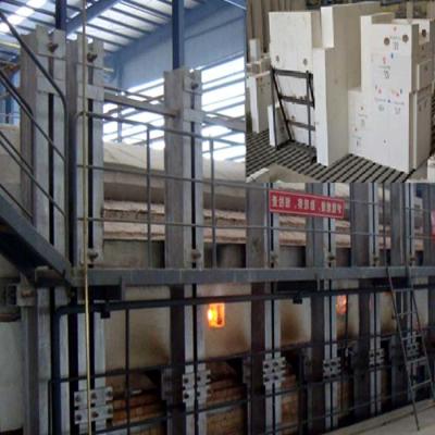 China 380V End Fired Glass Melting Furnace with Regenerator for Waste Gas Recycling | 1100-1400°C Operating Range for sale