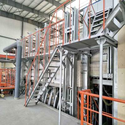 China 50TPD End Fired Glass Furnace with 1100-1400°C Pre-Melting and Regenerator Heat Recovery System for sale