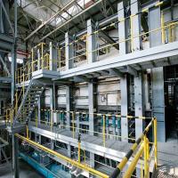 China Big Size Heavy Oil Cross Fired Glass Furnace - High Productivity Industrial Melting Device with Temperature Control for sale