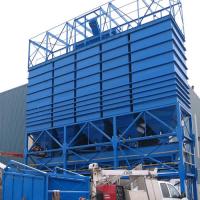 China 40 TPD Glass Batch Plant Equipment with 90% SiO2 Sand Processing and Custom Layout Options for sale