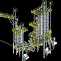 China Automatic 380V 120tpd Glass Batch Plant for Container Glass Production with Automated Control Systems for sale