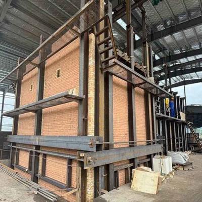 China Cross-Fired Glass Furnace for Bottle Manufacturing - 250-750 t/d Capacity with Regenerative Heat Recovery System for sale