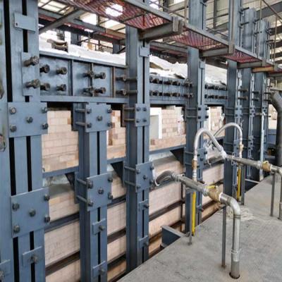 China Glass Melter Cross Fired Furnace 300 TPD Capacity with ISO14001 Certification for Industrial Manufacturing for sale
