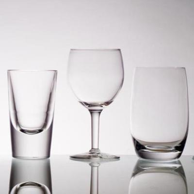 China Customized Capacity Clear Tumbler Goblet Tableware Glass Production Line with 8-24 Station Press Machine and High Borosilicate Glass for sale