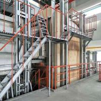 China Customized End Fired Glass Furnace 380V Refractory Material Natural Gas Burner 30-500 t/d for sale