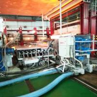China 200 TPD Pattern Glass Production Line 380V New Type Calender with Two Plate 3000mm Width for sale