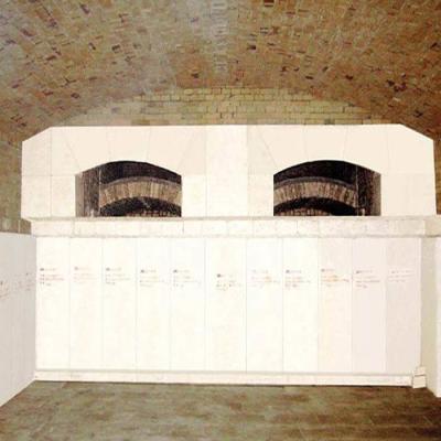 China Small Scale Automatic Industrial Glass Furnace 50 Tons Capacity with Multiple Fuel Options and Advanced Melting Technology for sale