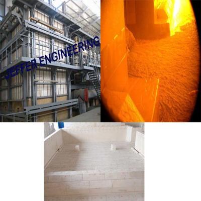 China 60TPD Industrial Glass Melting Furnace with Automatic Control System - 50-150 Ton Daily Capacity Construction Service for sale