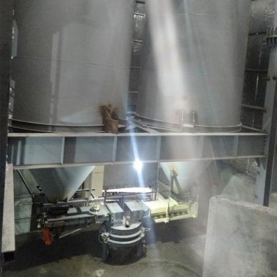 China Tower Type Glass Raw Material Mixing Measurement Batching Machine with 7 Scales and 0.1% Weighing Precision for sale