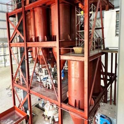 China In Line Type Limestone Soda Ash Glass Batch Plant With Hopper for sale