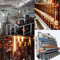 China Cosmetic Glass Bottle Production Line with Soda-Lime Material, Multiple Heating Options and ISO Quality Control for sale