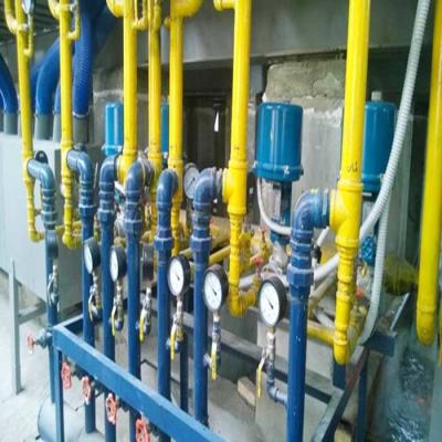 China Mild Steel Gas Burner System with 1200-1350°C Air Preheating for High Thermal Efficiency Furnace Applications for sale