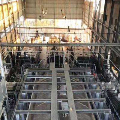 China 50-Ton Flint Color End-Fired Container Glass Furnace with DCS Control and Waste Heat Recovery System for sale