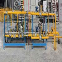 China 30TPD Natural Gas Industrial Combustion System Mild Steel Gas Burner for Glass Furnace for sale