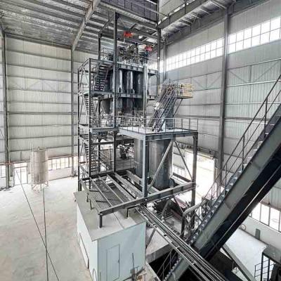 China 30 Tpd Tower Type Glass Batch Plant Raw Material Treatment for Glass Industry for sale