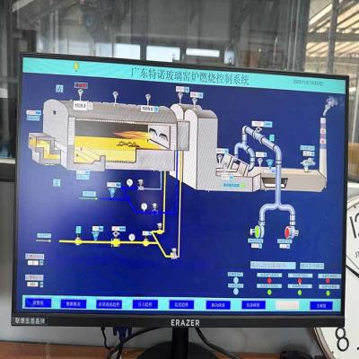 China Customized Furnace Control System with Gas Burners and Computer Display for sale
