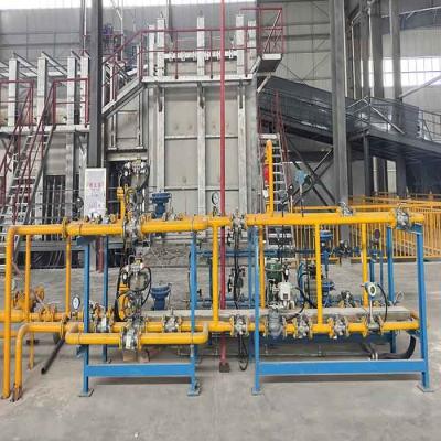 China Natural Gas Combustion System Mild Steel Material with Burners for Furnace Heating for sale