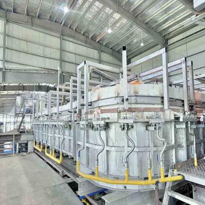 China 10TPD Electric Glass Melting Furnace Energy Saving 380V Industrial Glass Furnace for sale