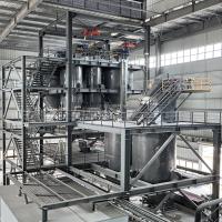 China Customized Design Batch Plant Mild Steel Batching Plant for Glass Industry for sale