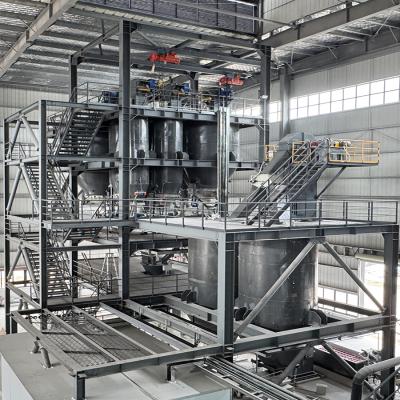 China Customized Design Batch Plant Mild Steel Batching Plant for Glass Industry for sale