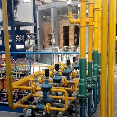 China Natural Gas Furnace Combustion System for Glass Melting Furnace 1200-1350°C for sale