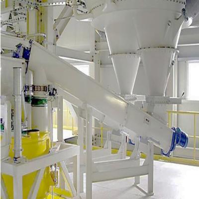 China 120TPD Glass Batch Plant 380V Batching Equipment Raw Material Mixer for sale