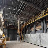 China Customizable Capacity Industrial Glass Furnace Refractory Material Furnace 1400-1600℃ for sale
