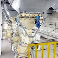 China 200tpd  Glass Batch Plant With 380V Batching System PLC-based for sale