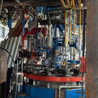 China 40 TPD Clear Goblet Tableware Glass Production Line with Engineer Overseas Service for sale