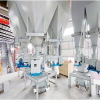 China 120 TPD Automated Glass Batch Plant with 380V High-Precision Weighing for sale