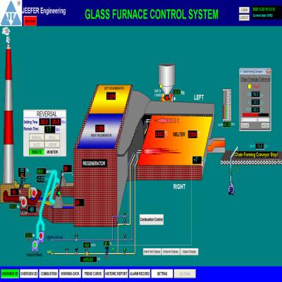 China Comprehensive PLC-Based Automation Solution for Glass Furnace Operations for sale