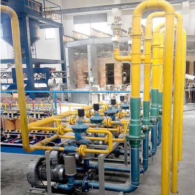China High Efficiency Mild Steel Gas Combustion System Custom Industrial Gas Burner For Glass Melting Furnace for sale